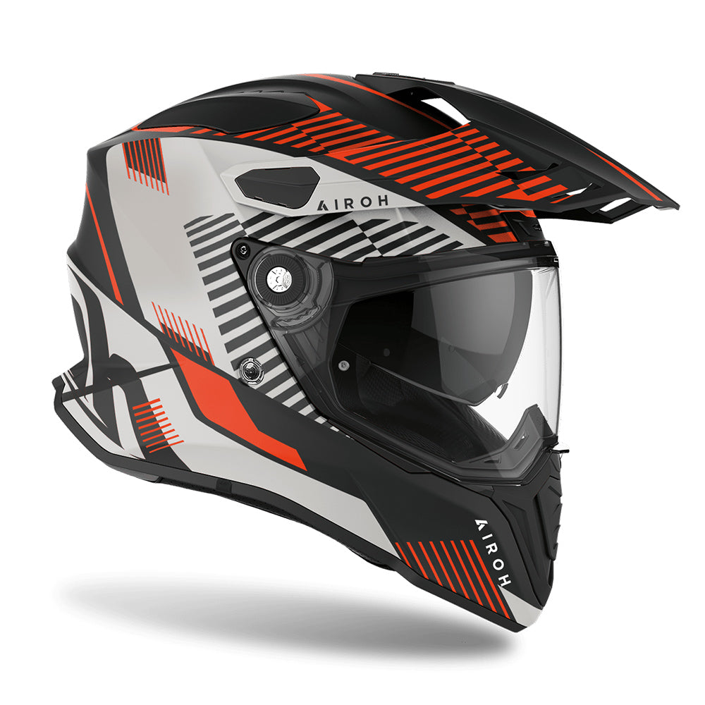 AIROH COMMANDER BOOST ORANGE HELMET – selexontrading